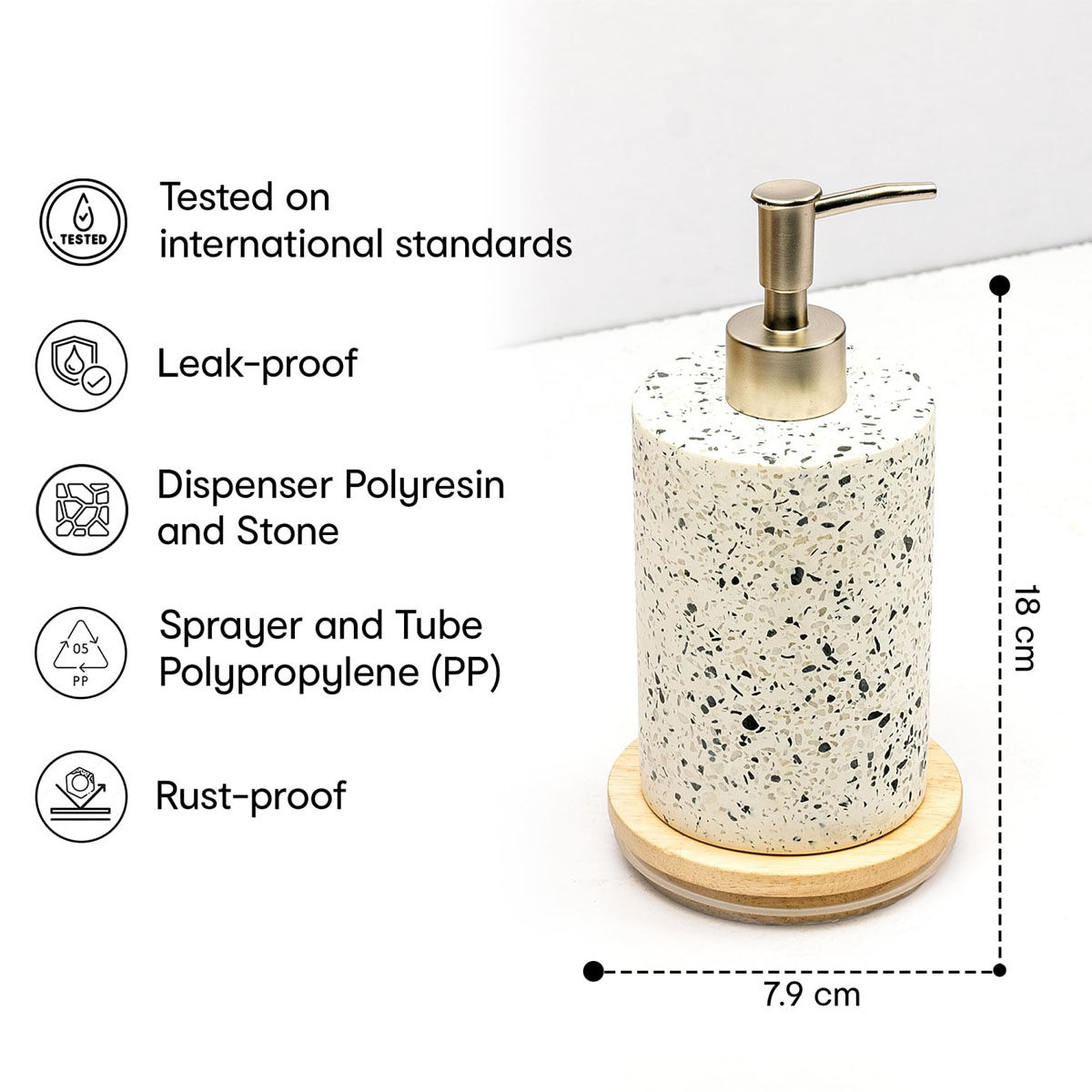 Buy Anko Set of 2- Soap Dispenser & Tumbler Online