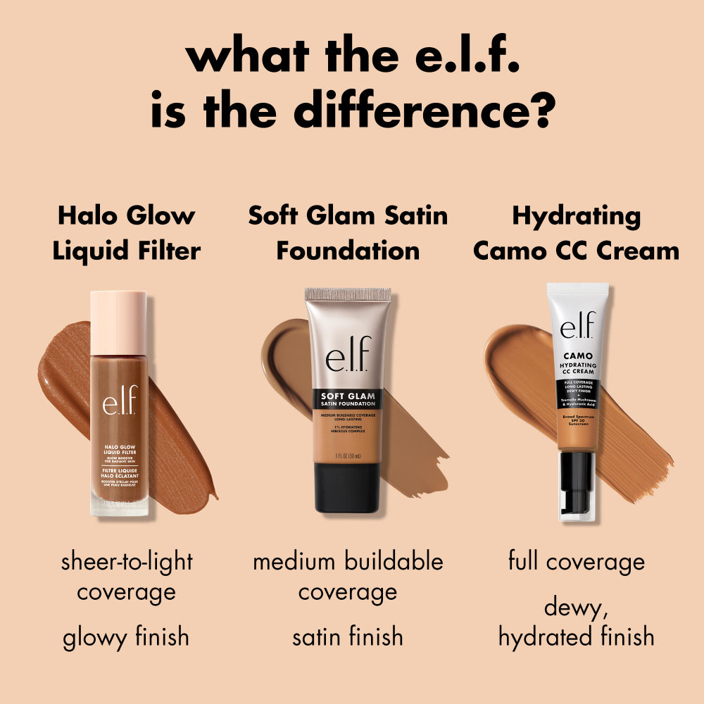 Buy e.l.f. Cosmetics Soft Glam Satin Foundation Online