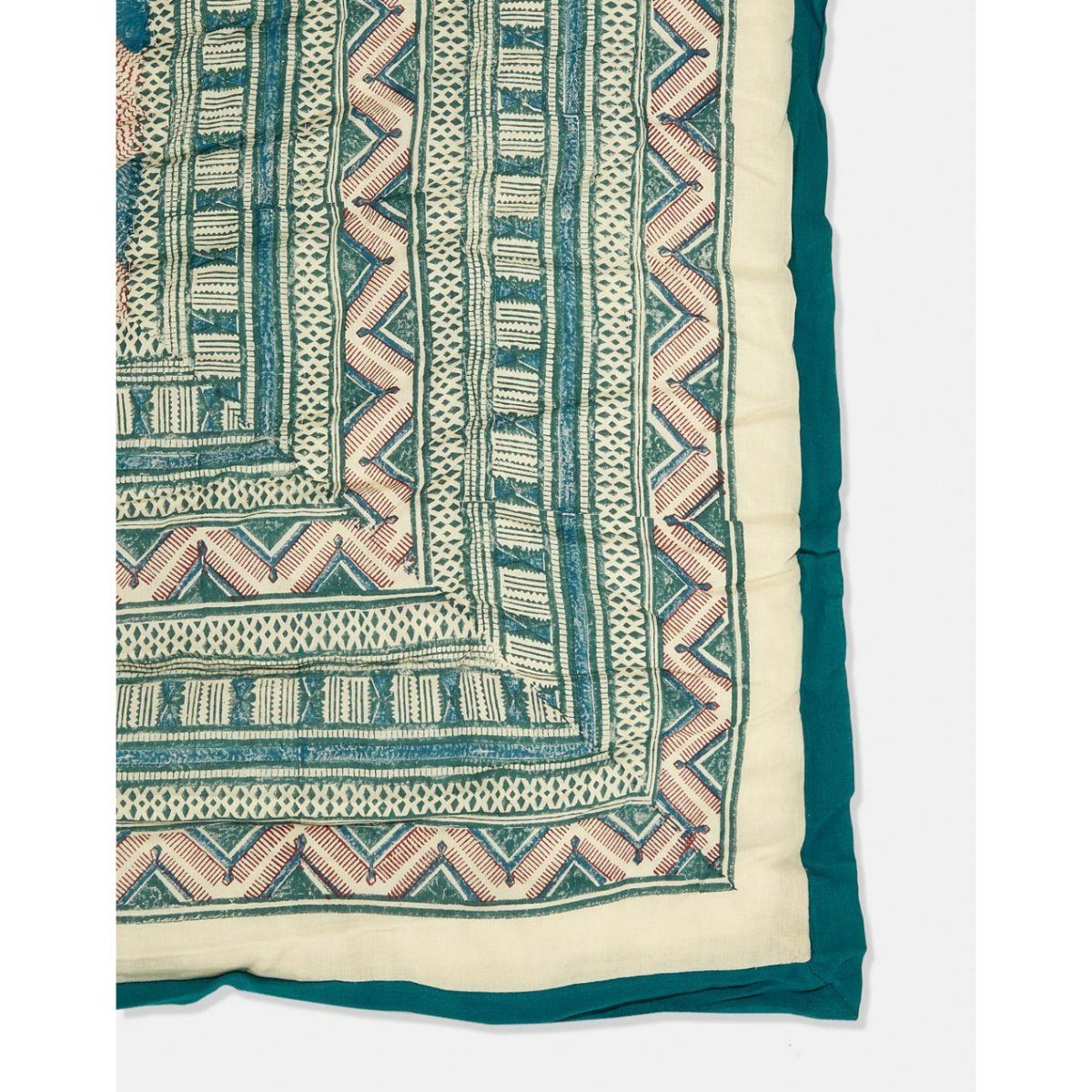 Fabindia Green Cotton Hand Block Print Ava Dmd Quilt: Buy Fabindia ... Fabindia Green Cotton Hand Block Print Ava Dmd Quilt: Buy Fabindia ...