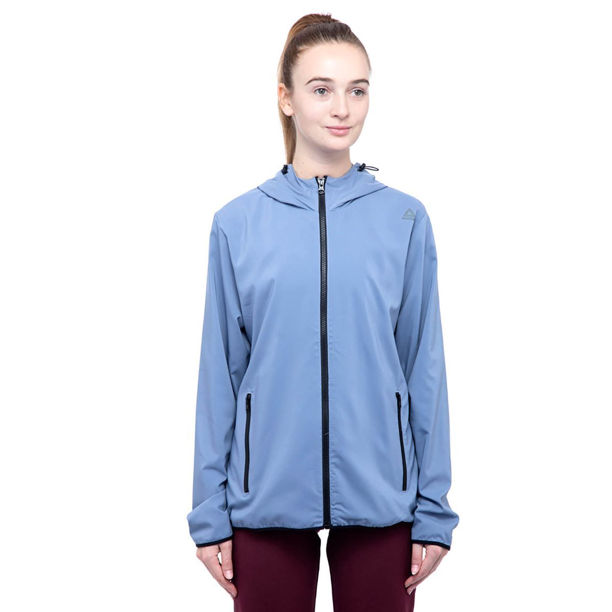 Buy Reebok Light Woven Solid Jacket - Blue Online