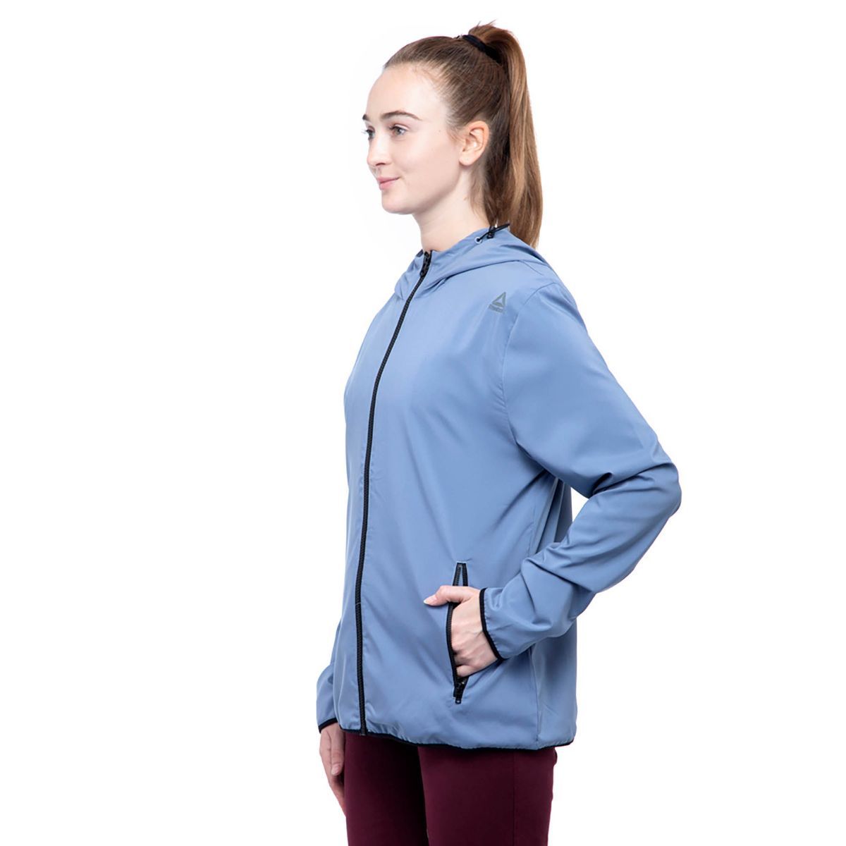 Buy Reebok Light Woven Solid Jacket - Blue Online