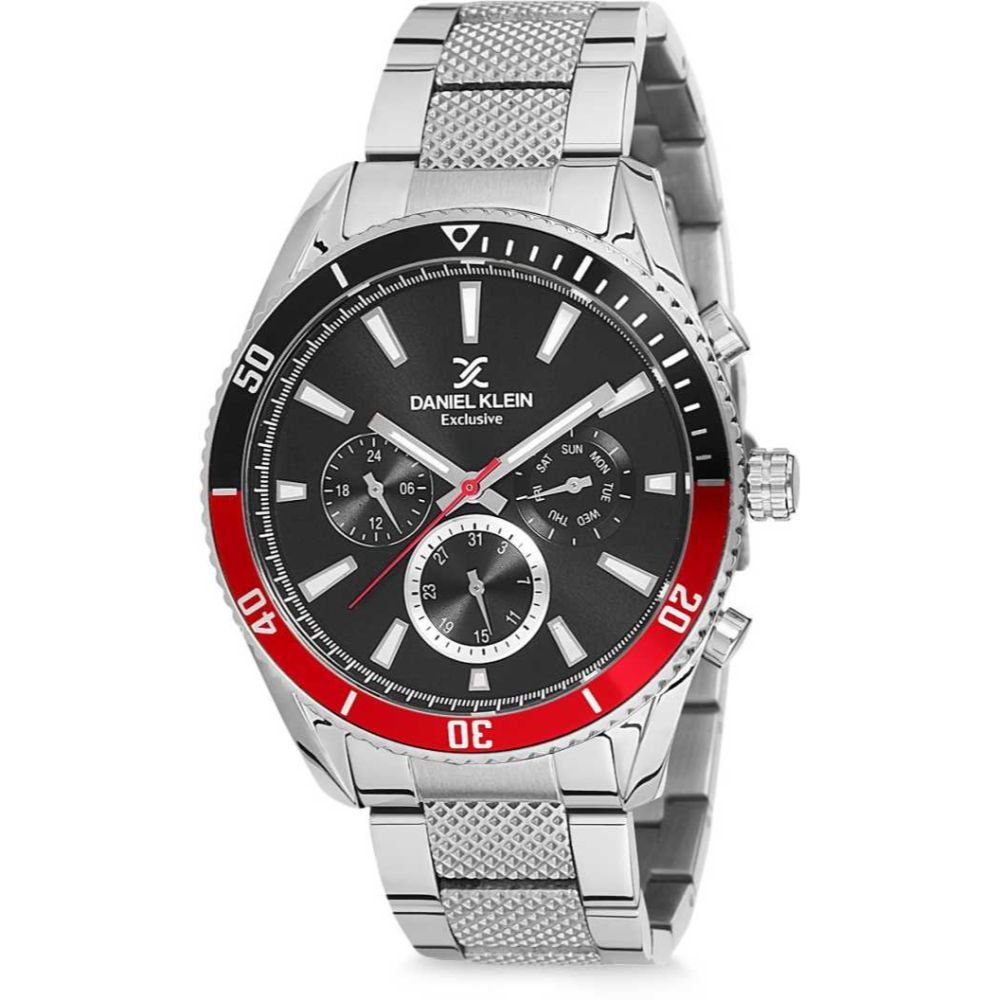 Daniel Klein Exclusive Men Gun Metal Watch: Buy Daniel Klein Exclusive ...