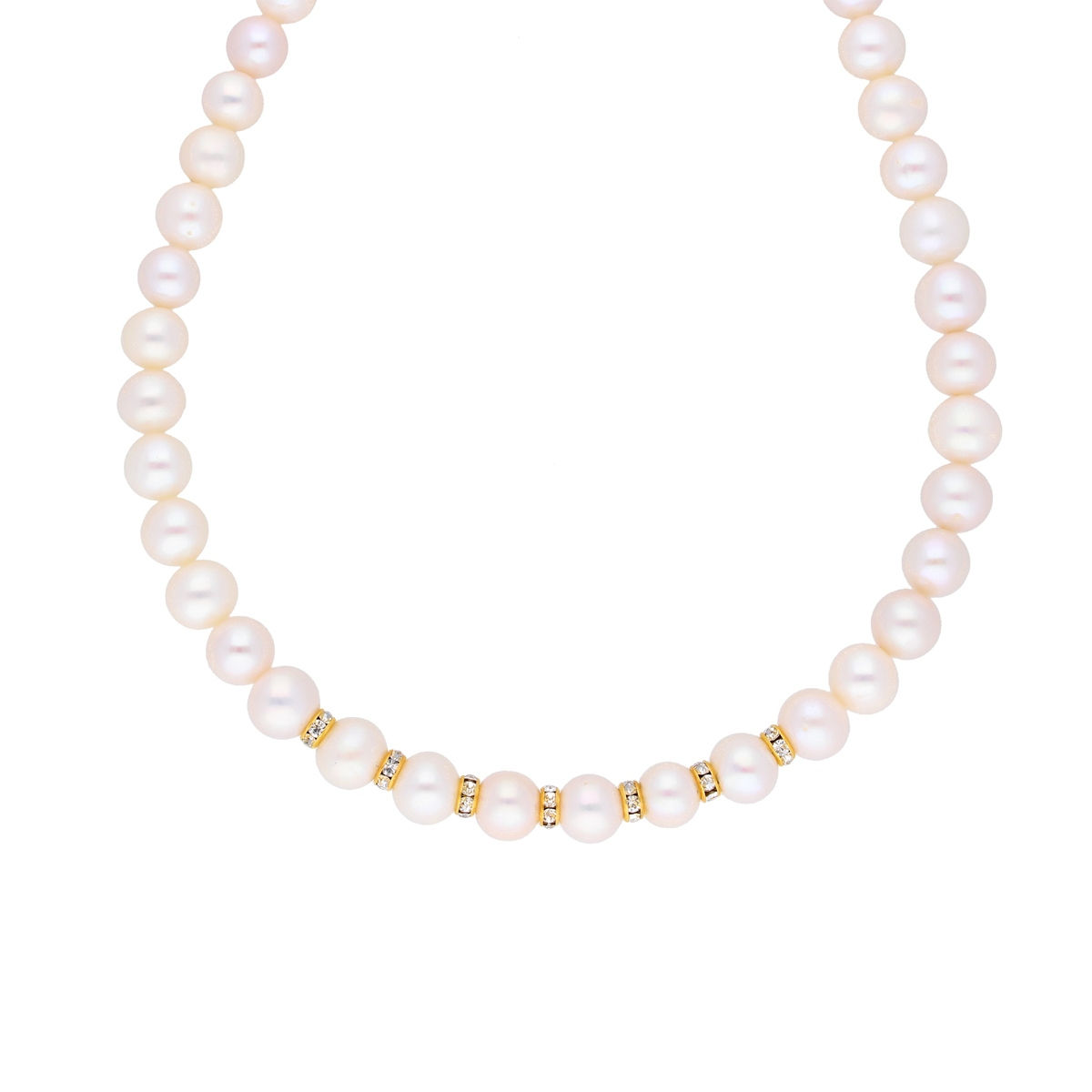 Buy Sri Jagdamba Pearls Simple Pearl Necklace Set Online