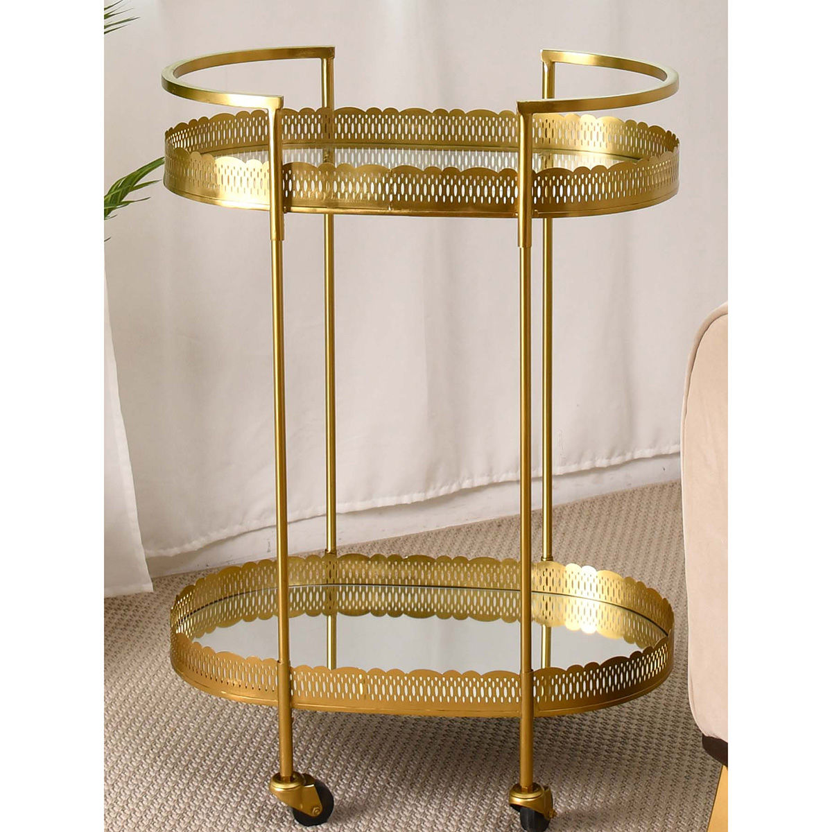 Buy Mason Home Mehrauli Oval Trolley Online