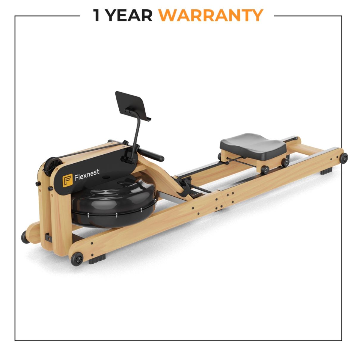 Buy Flexnest® Flexrower Plus Bluetooth Enabled Water Rower Rowing ...