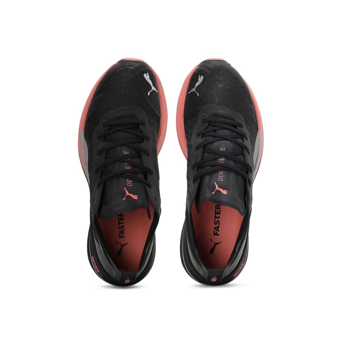 Buy Puma Deviate Nitro Elite Carbon Womens Black Running Shoes Online