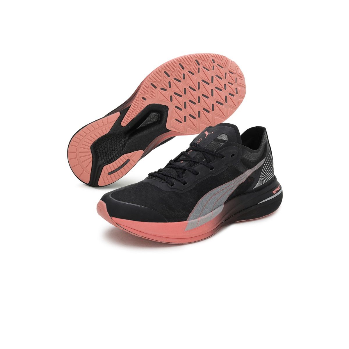 Buy Puma Deviate Nitro Elite Carbon Womens Black Running Shoes Online