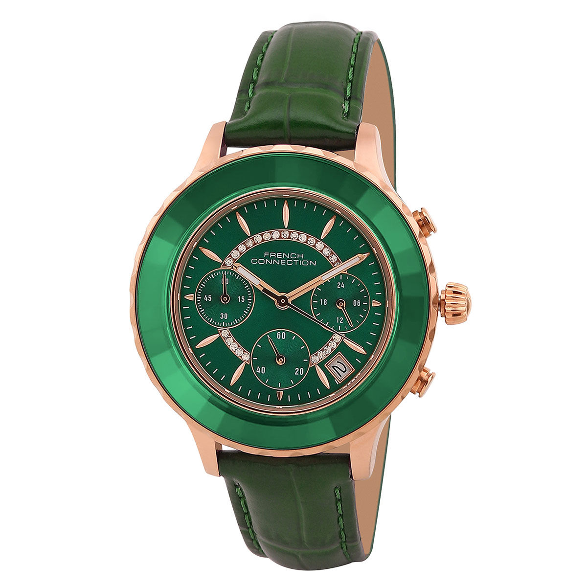 Buy French Connection Green Dial Analog Watch for Women - FCF03GL Online