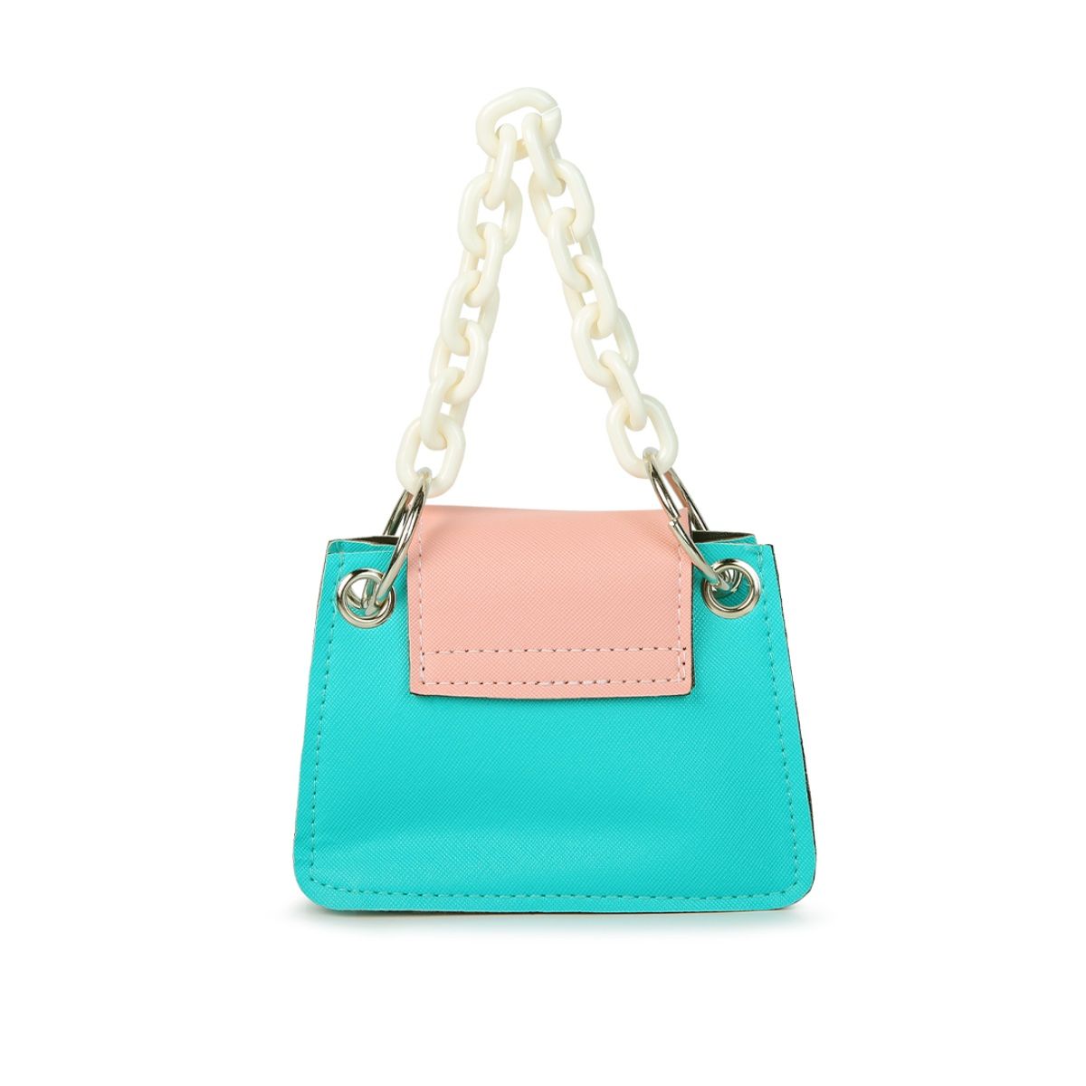 Buy London Rag Round Flap Mini Statement Bag in Blue Online
