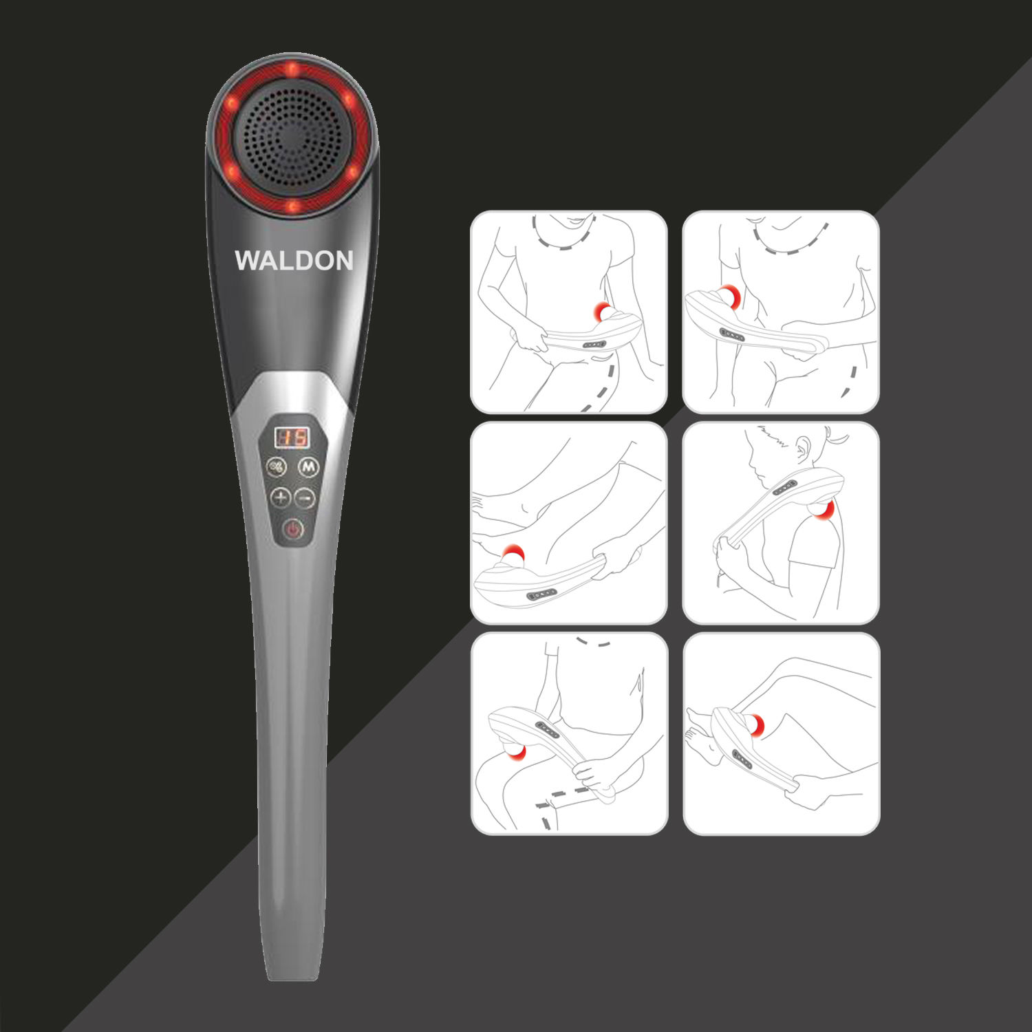 Buy Waldon By Dr. Odin Electric Multi-functional Wireless Handheld Full ...