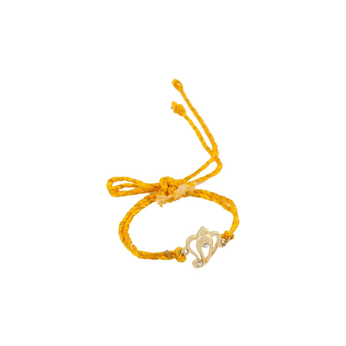 Buy Estele Gold Plated Aadi Dev Designer Rakhi with Austrian Crystals ...