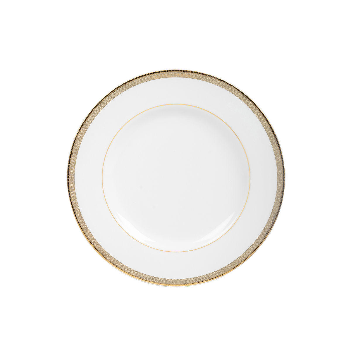 Buy Pure Home + Living Gold Renee Dinner Plate Online