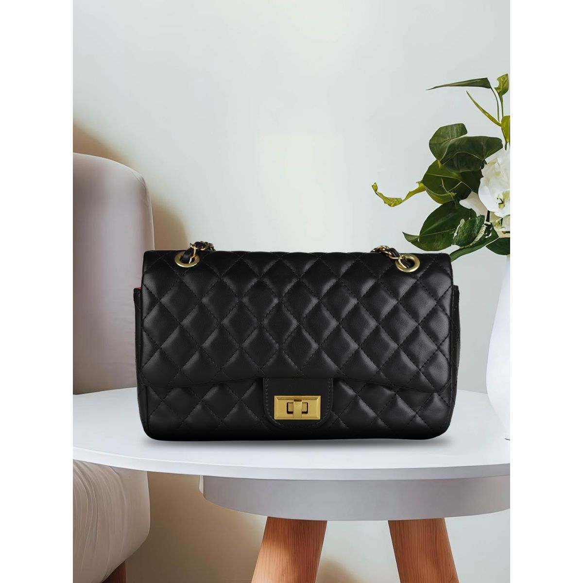 MINI WESST Black Casual Textured Sling Bag: Buy MINI WESST Black Casual Textured Sling Bag ...