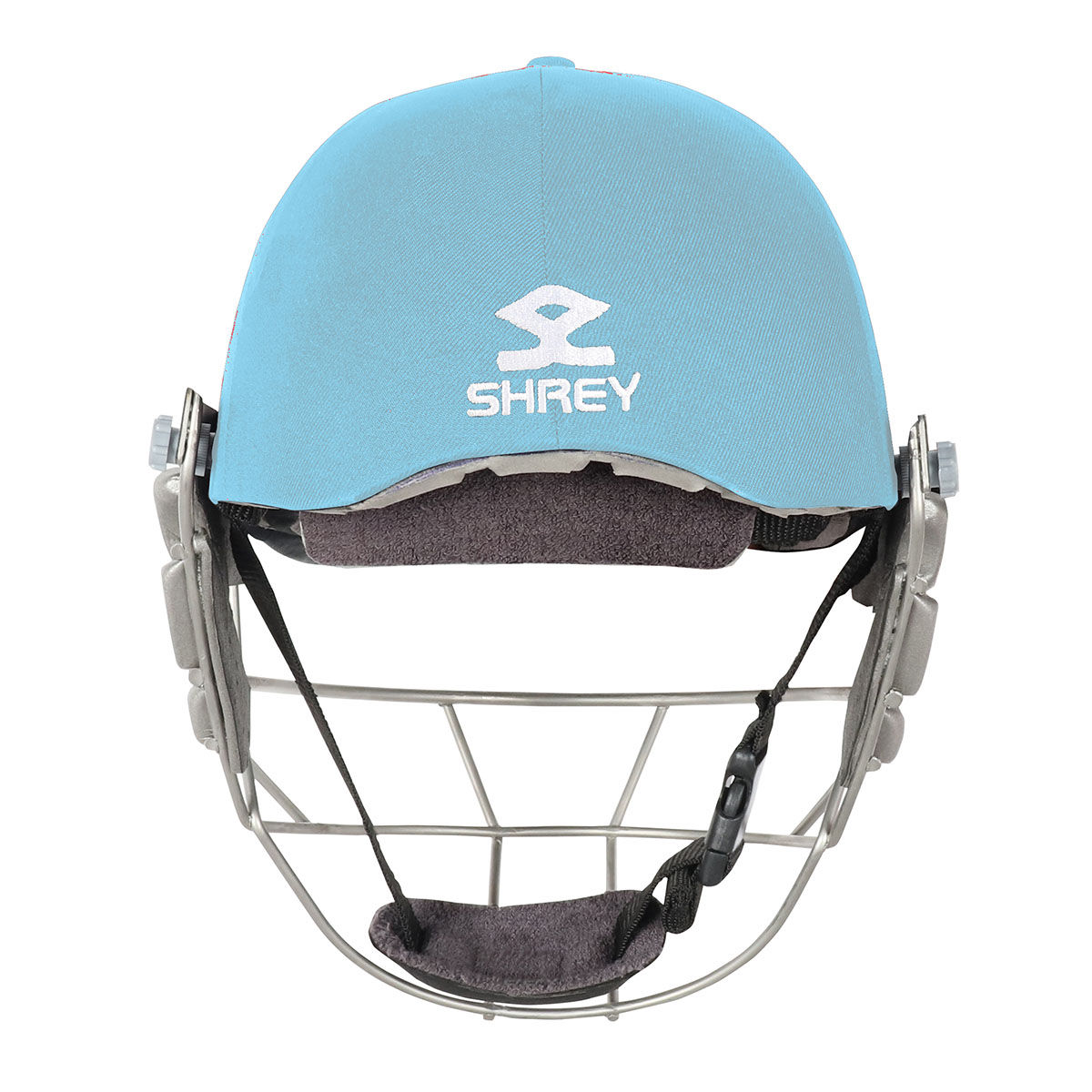 Buy Shrey Pro Guard Wicket Keeping S.S-Sky Blue Cricket Helmet Online