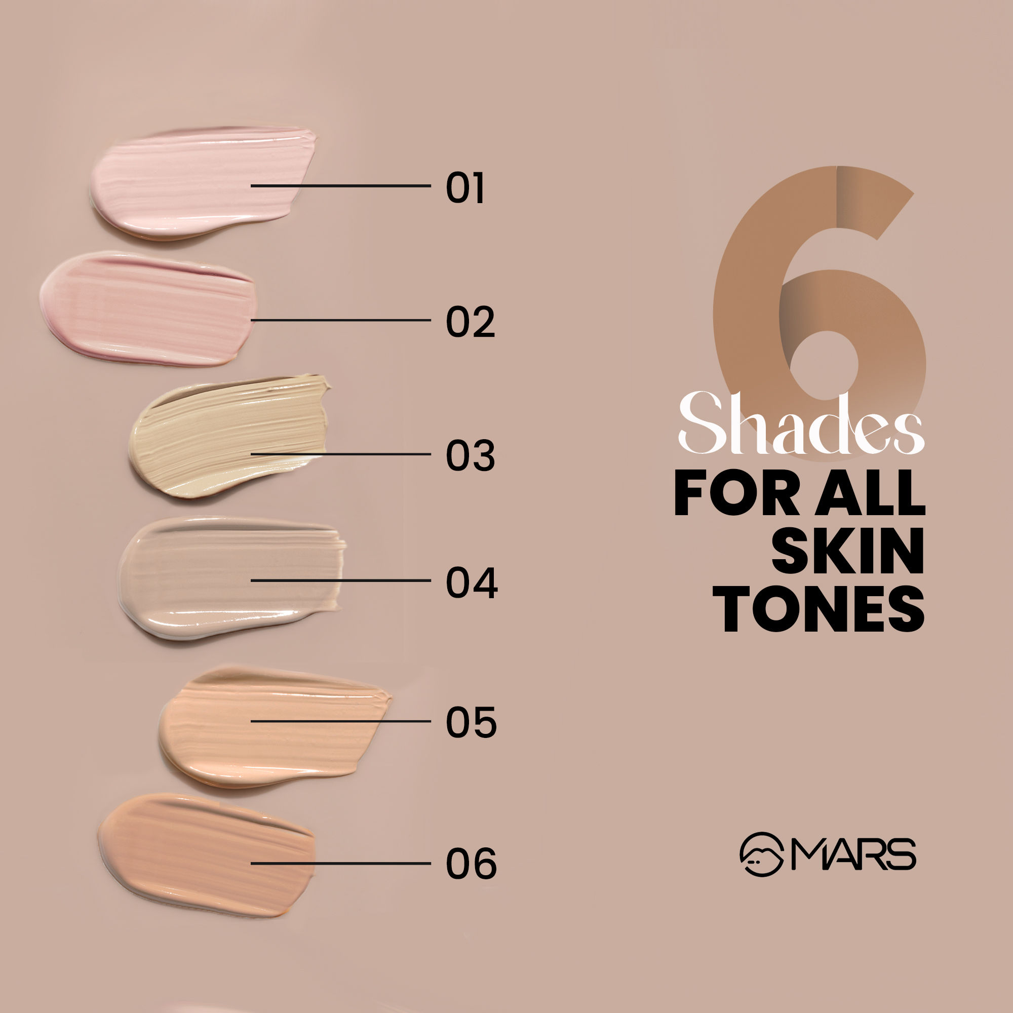 MARS High Coverage Liquid Foundation: Buy MARS High Coverage Liquid ...