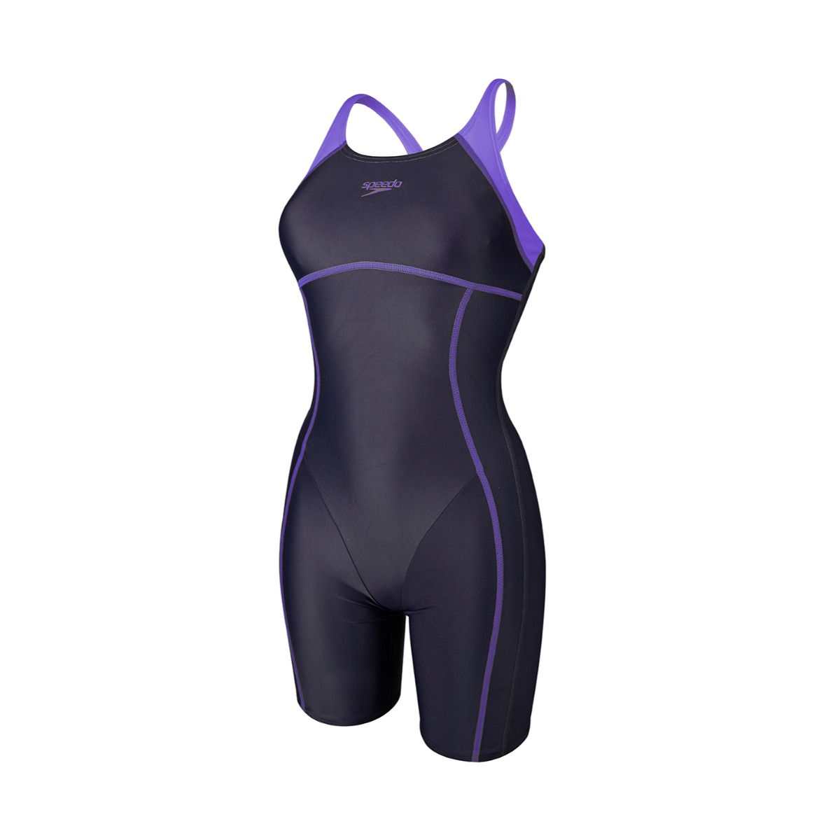 Buy Speedo Essential Splice Racerback Legsuit - Navy Blue Online