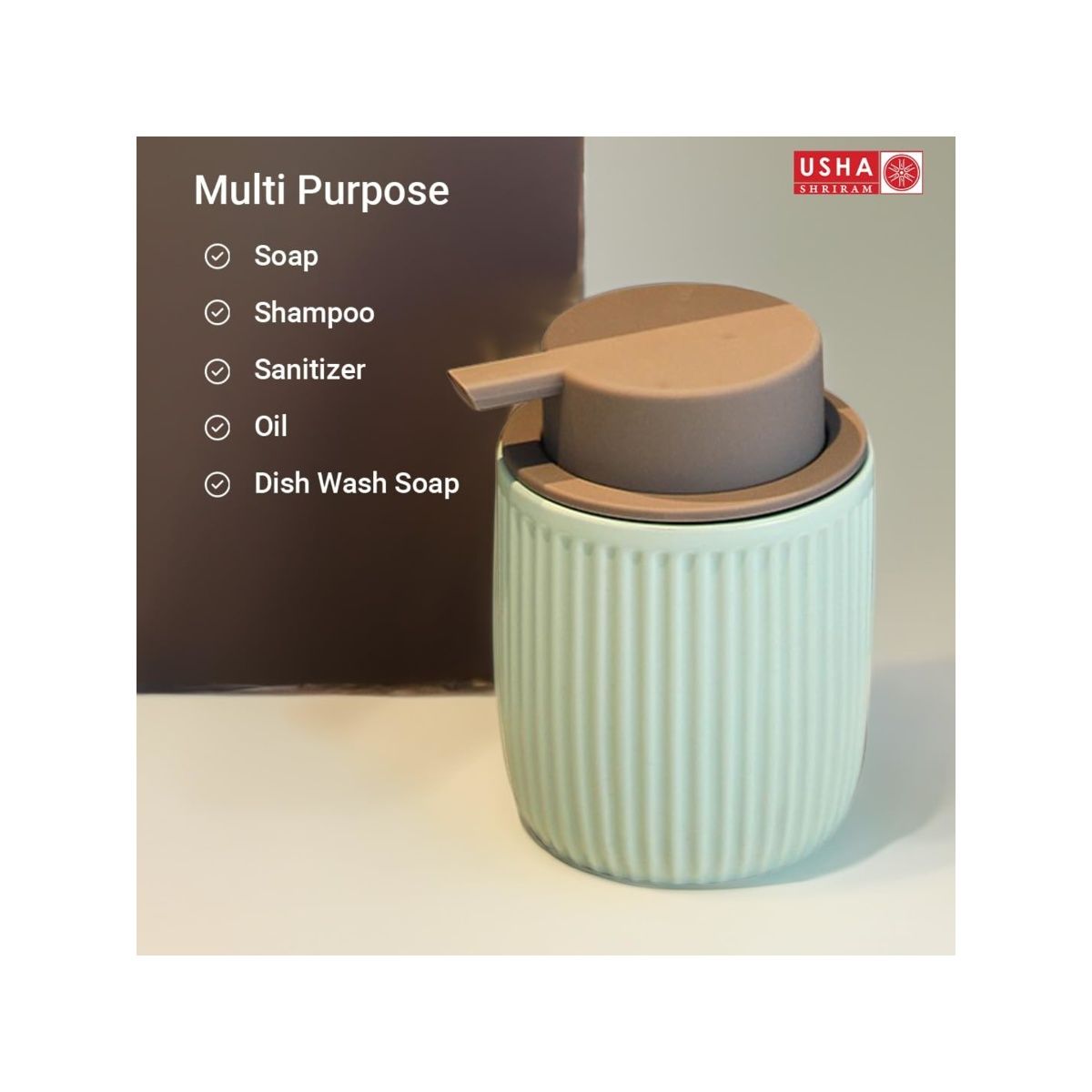 Buy UMAI Soap Dispenser Bottle Blue 320ml Online
