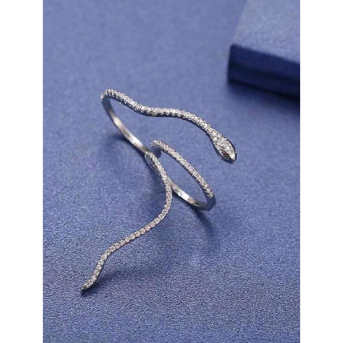 Buy White Lies Two Finger Snake Ring Online