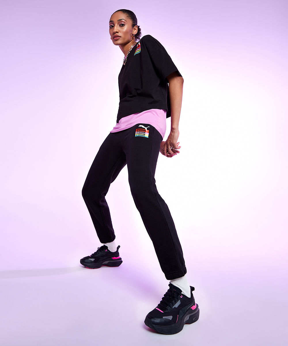 Buy Puma Kosmo Rider Dc5 Wns Black Sneakers Online