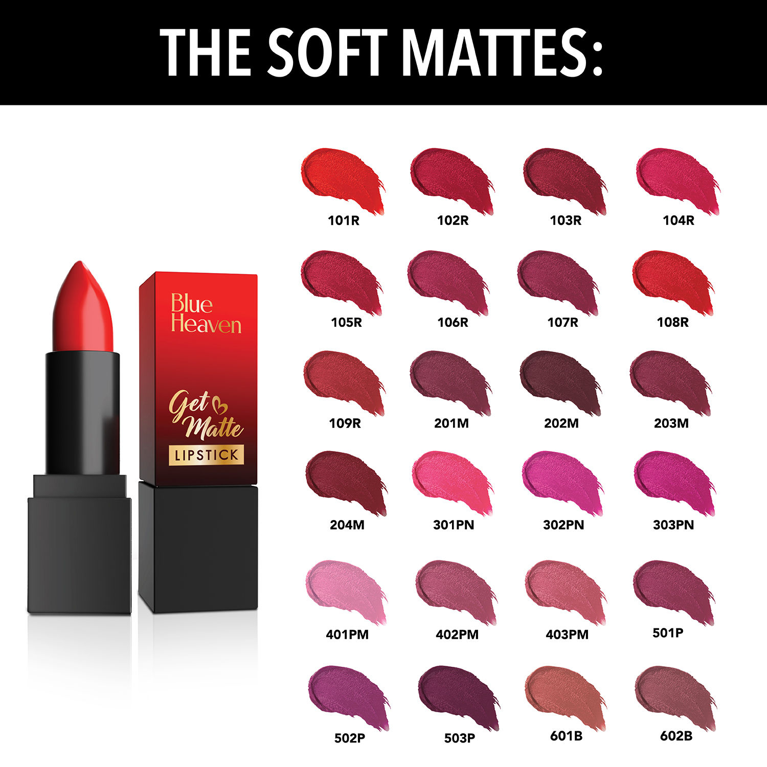 Blue heaven matte lipstick store