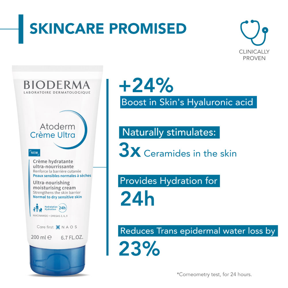 Buy Bioderma Niacinamide Moisturizer - Atoderm Creme Ultra-Boosts ...