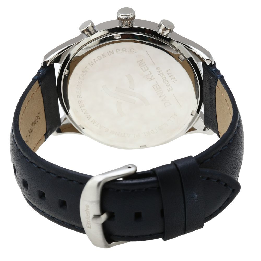 Daniel Klein Exclusive Men Blue Watch: Buy Daniel Klein Exclusive Men ...