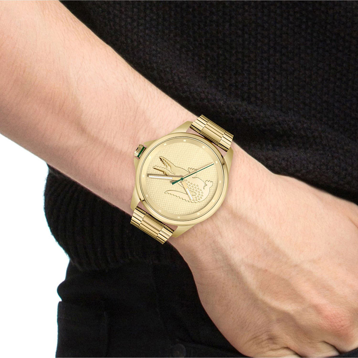 Buy Lacoste Watches LE CROC 2011133 Analog Champagne Dial Watch for Men ...