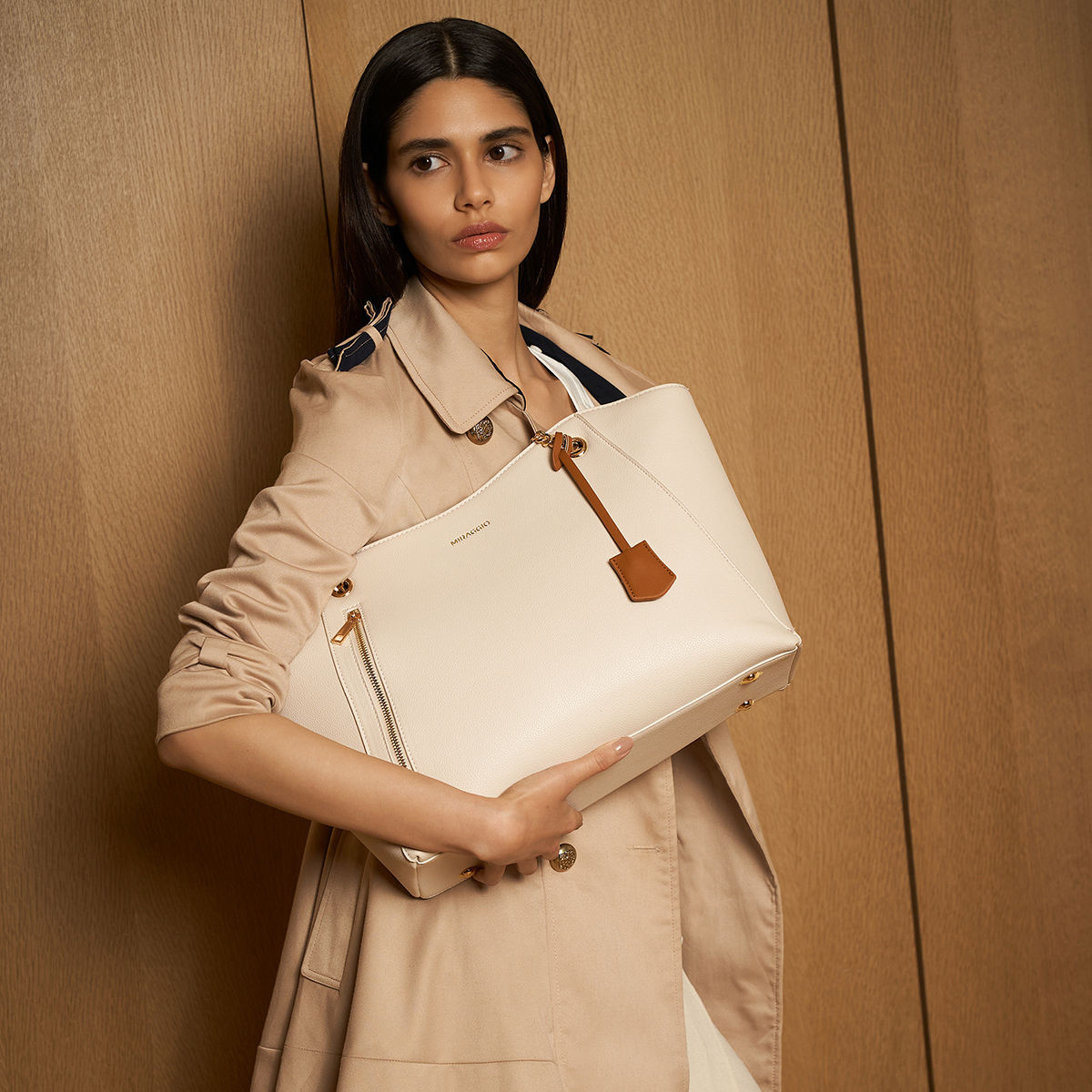 Buy MIRAGGIO Dakota Tote Bag for Women (L) Online