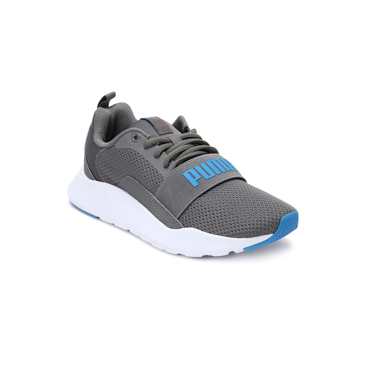 Puma Wired IMEVA Kids Grey Textured Casual Shoes: Buy Puma Wired IMEVA ...