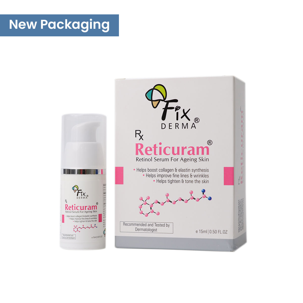 Buy Fixderma 0.05% Pure Retinol Reticuram Face Serum For Anti Aging ...