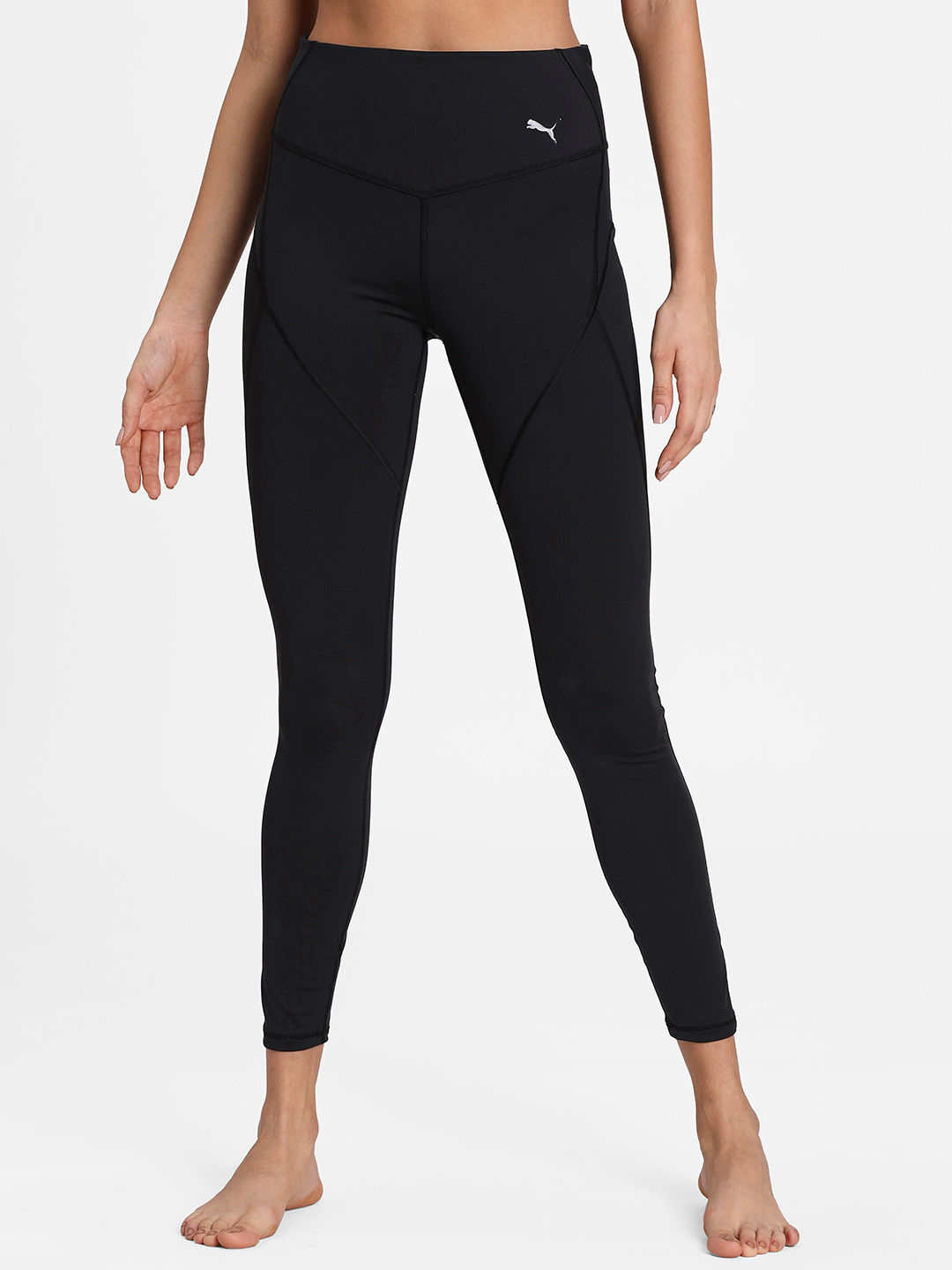 Buy Puma Studio Porcelain Ultra Rise Full Yoga Tights - Black Online
