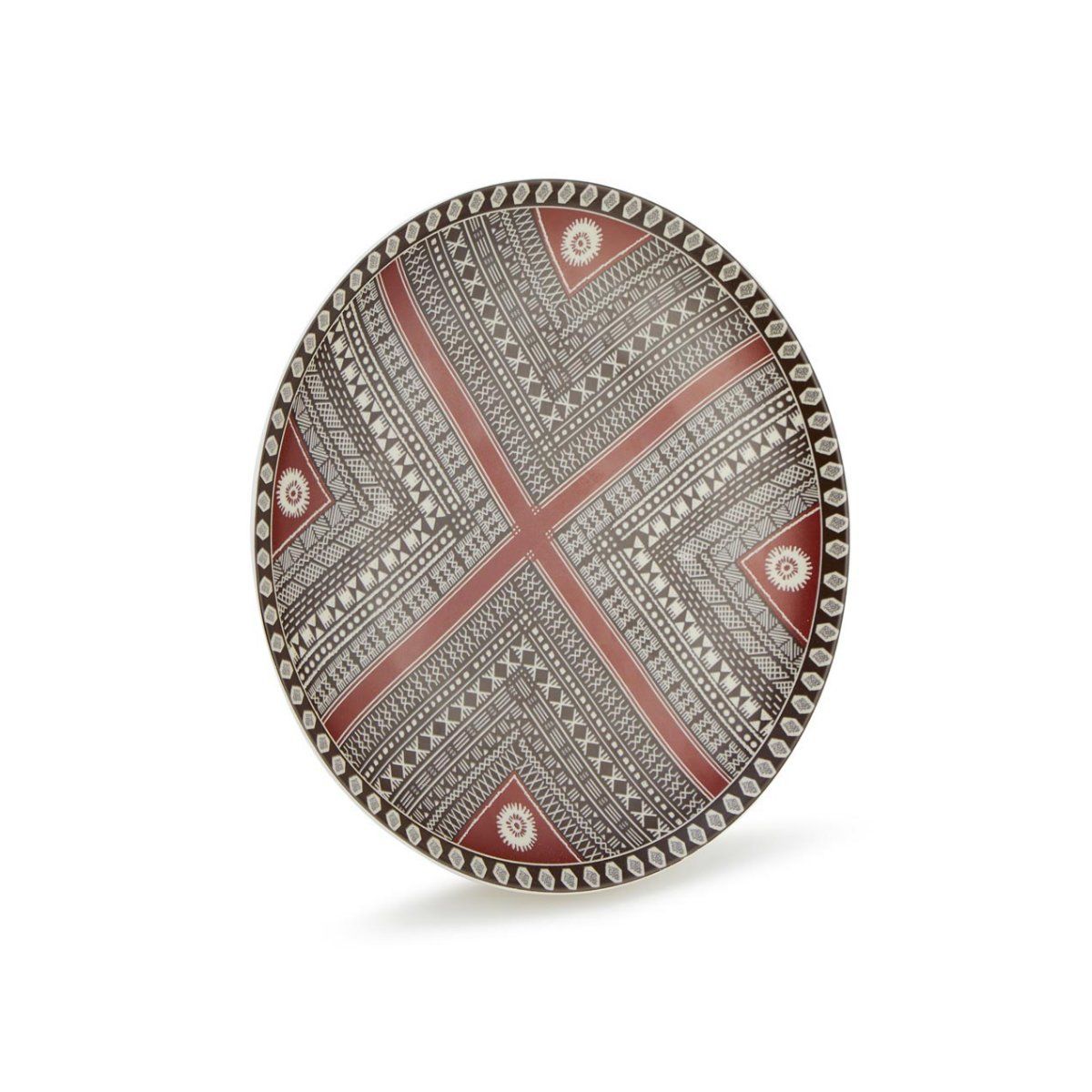 Buy Fabindia Stone Painted Thar Wall Plate Online