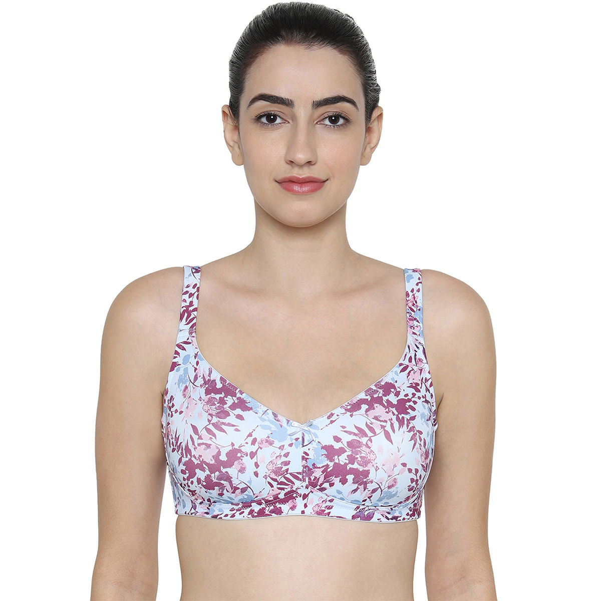 Buy Triumph Minimizer 75 Wireless Non Padded Optimum Comfort Big Cup Bra Purple Online