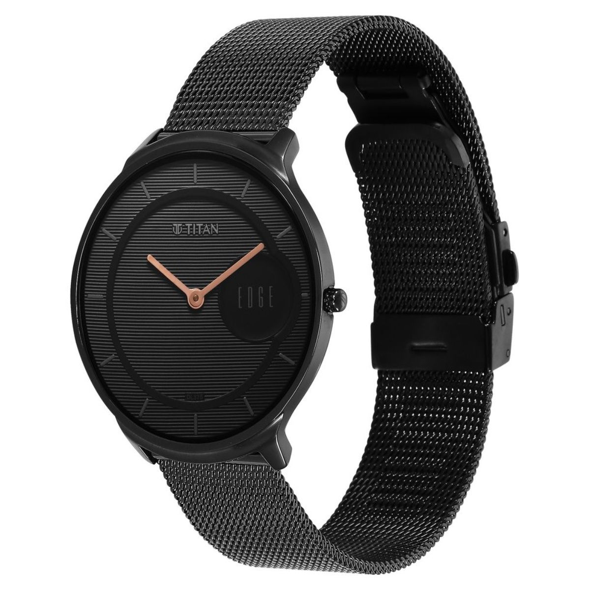 Buy Titan 1843NM02 Black Dial Analog Watch for Men Online