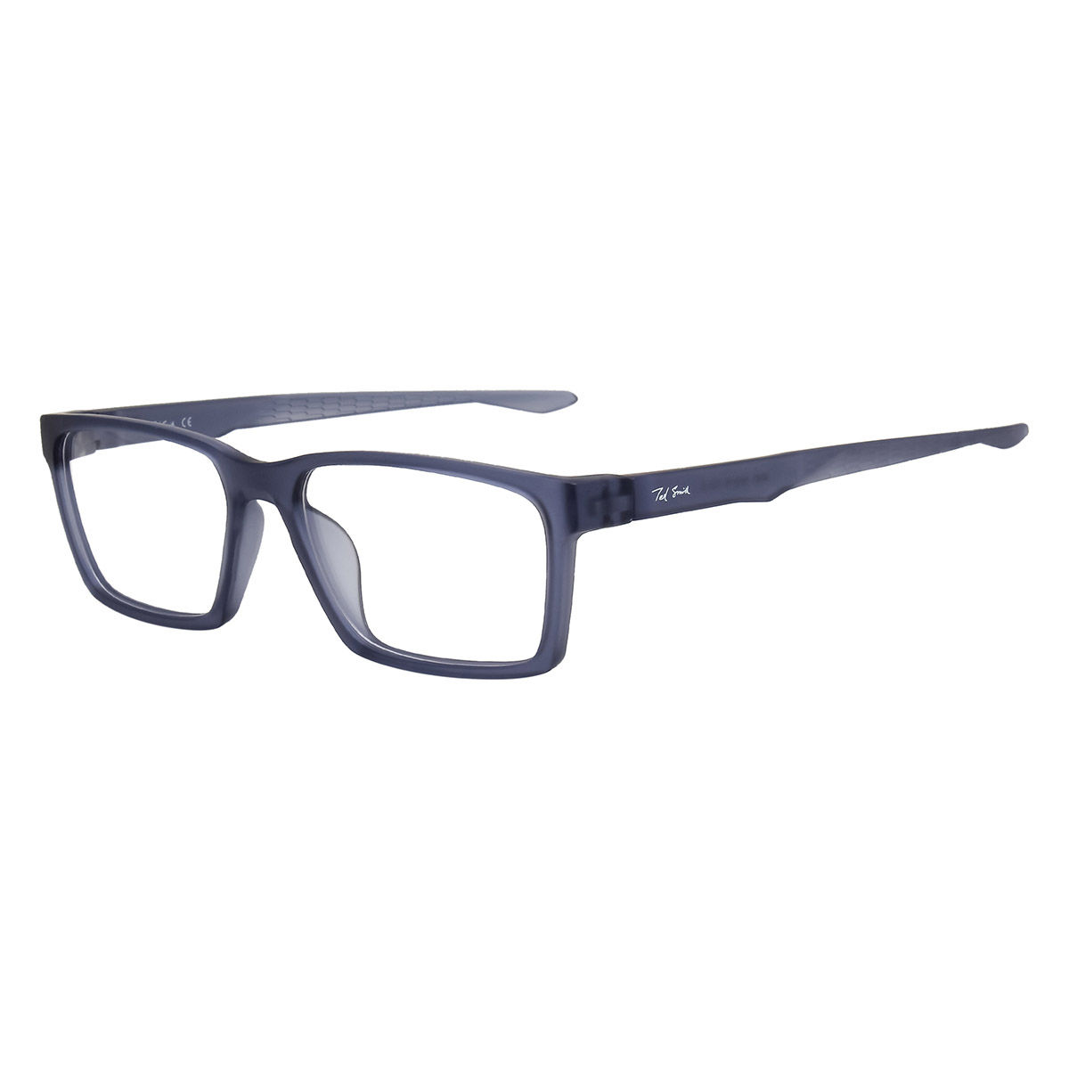 Buy TED SMITH Rectangular Matt Blue Spectacles for Mens Womens (54) Online