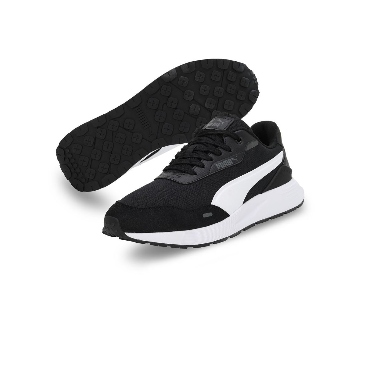 Buy Puma Runtamed Unisex Black Sneakers Online