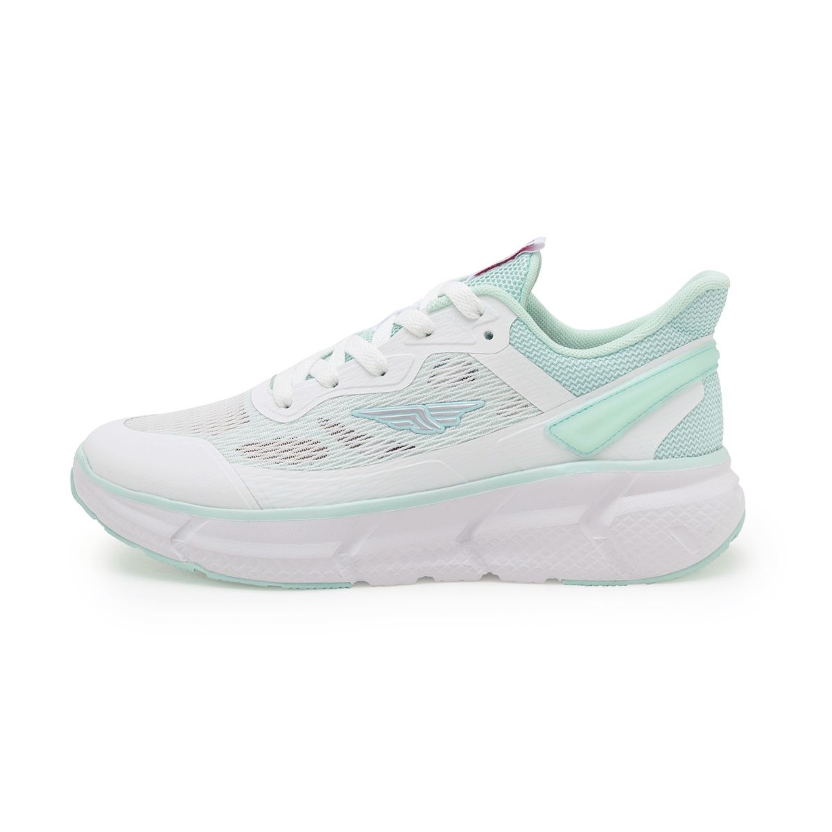Buy RedTape Women's Solid White/Green Sneaker Online
