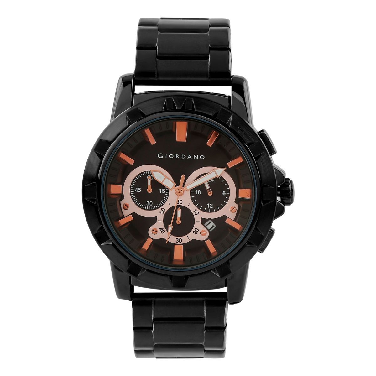 Buy Giordano Chronograph Black Dial Men's Watch Online