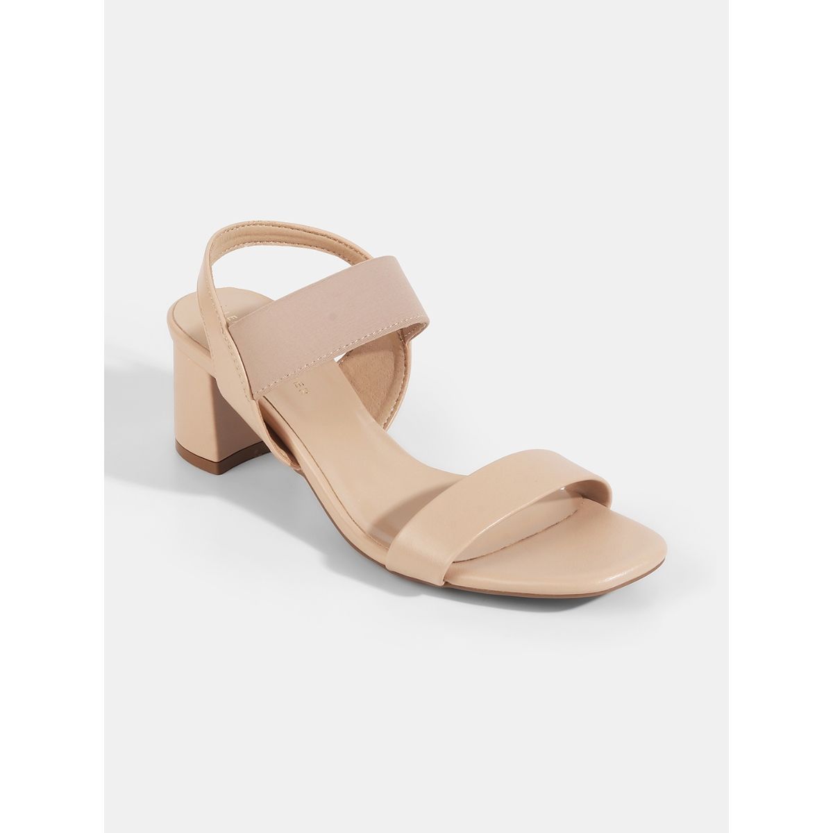 Inspiring Beige Block Heel Sandals Gallery