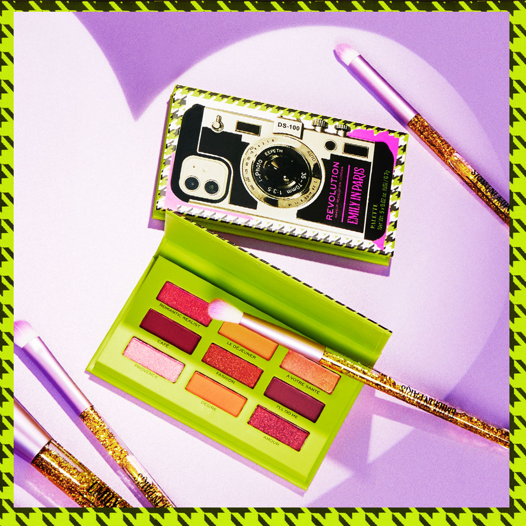 Buy Makeup Revolution X Emily In Paris Camera Queen Palette Online