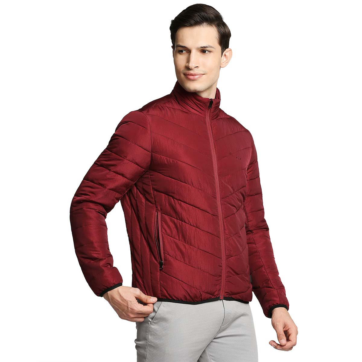 Buy ColorPlus Dark Maroon Jacket Online