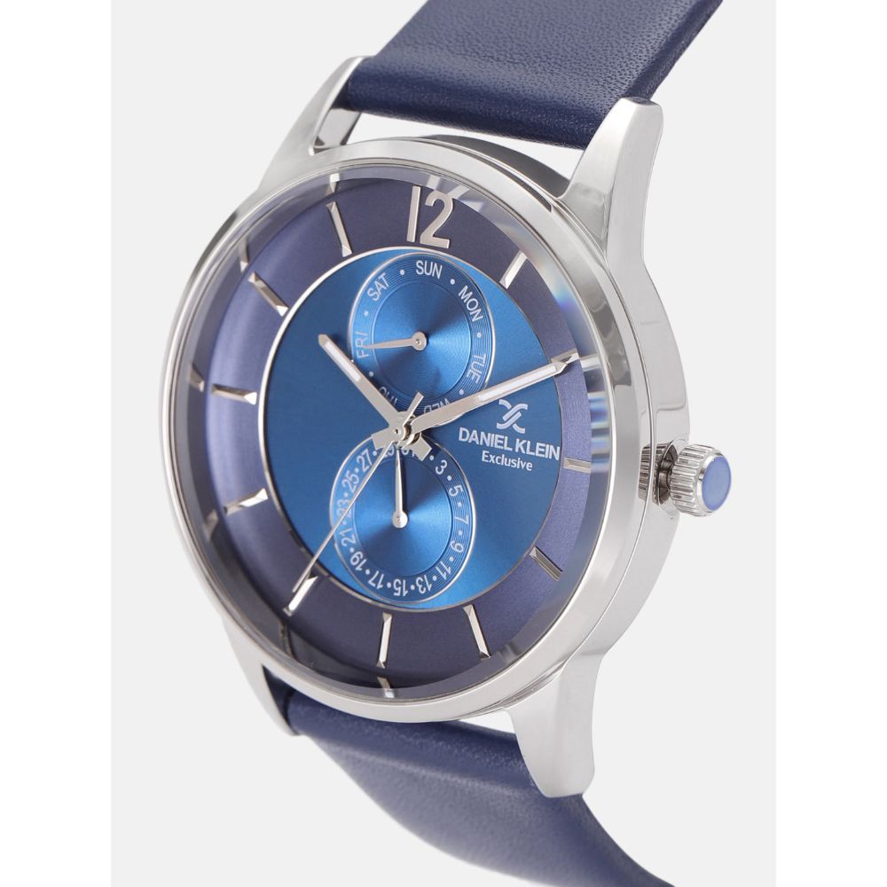 Daniel Klein Exclusive Men Blue Watch: Buy Daniel Klein Exclusive Men ...