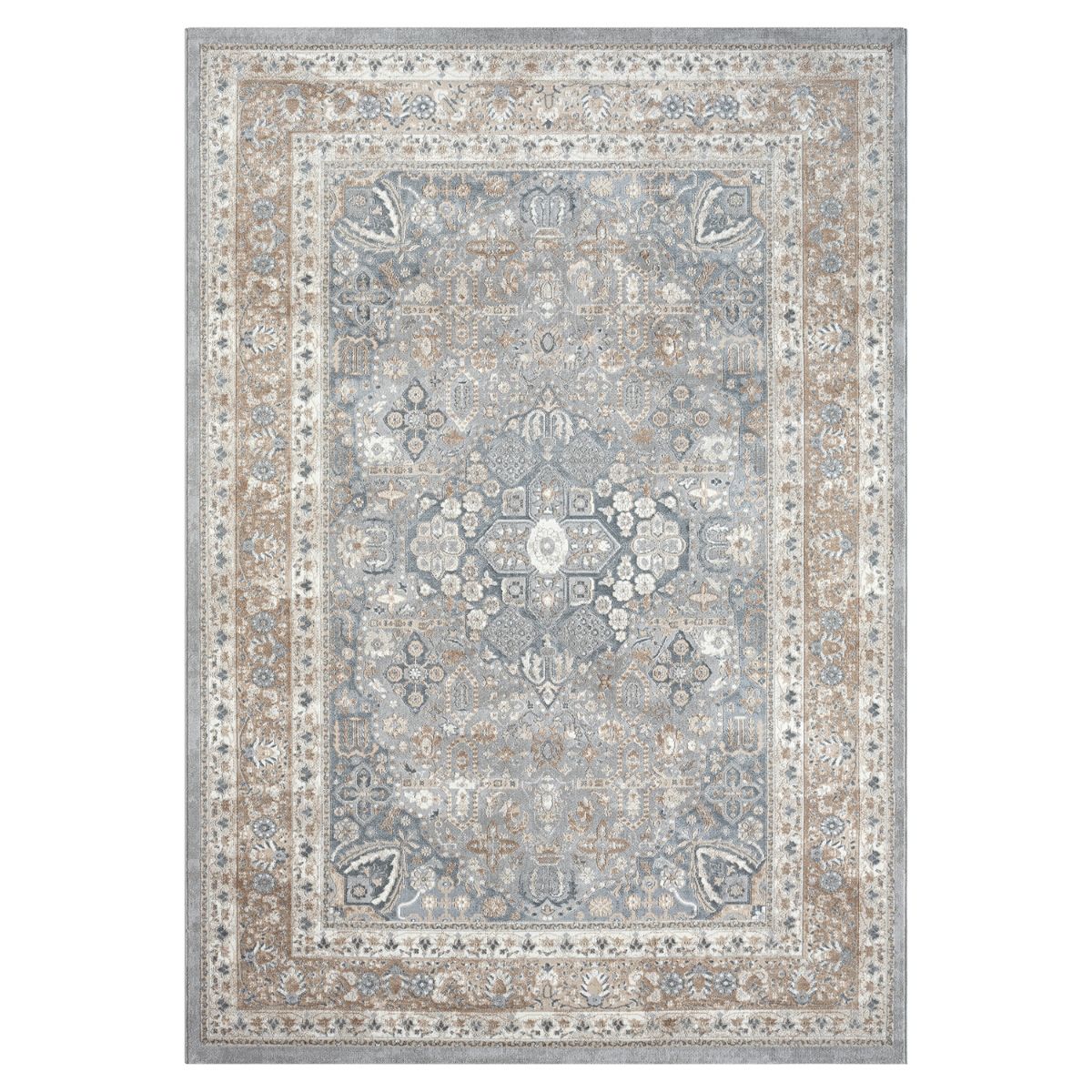 Buy OBSESSIONS Anti-Static Traditional Carpet, Grey Online