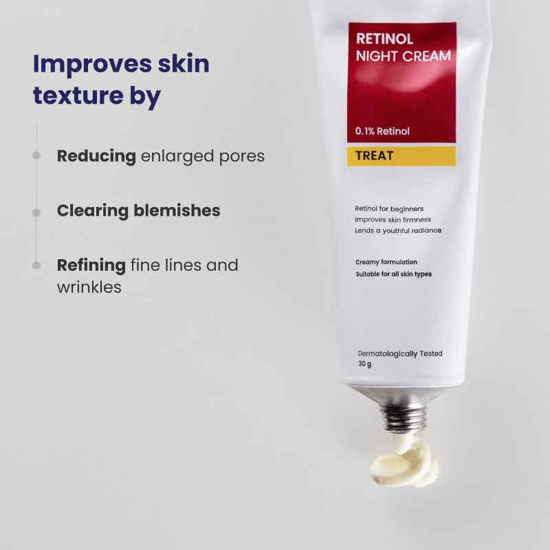 Buy Reequil 0.1% Retinol Night Creamtreat For Wrinkles & Skin ...