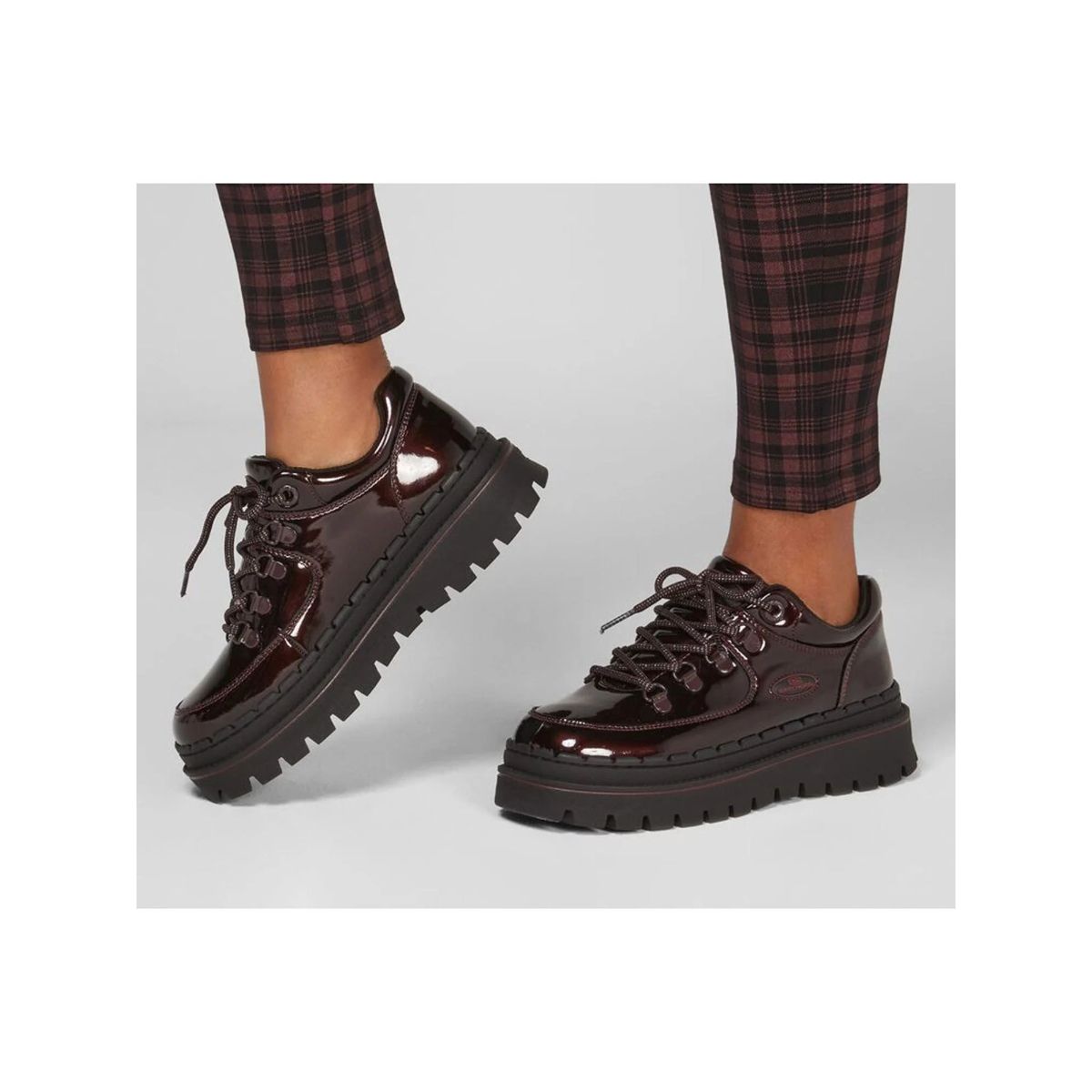 Buy SKECHERS Jammers-cool Block Burgundy Modern Comfort Casual Shoes Online