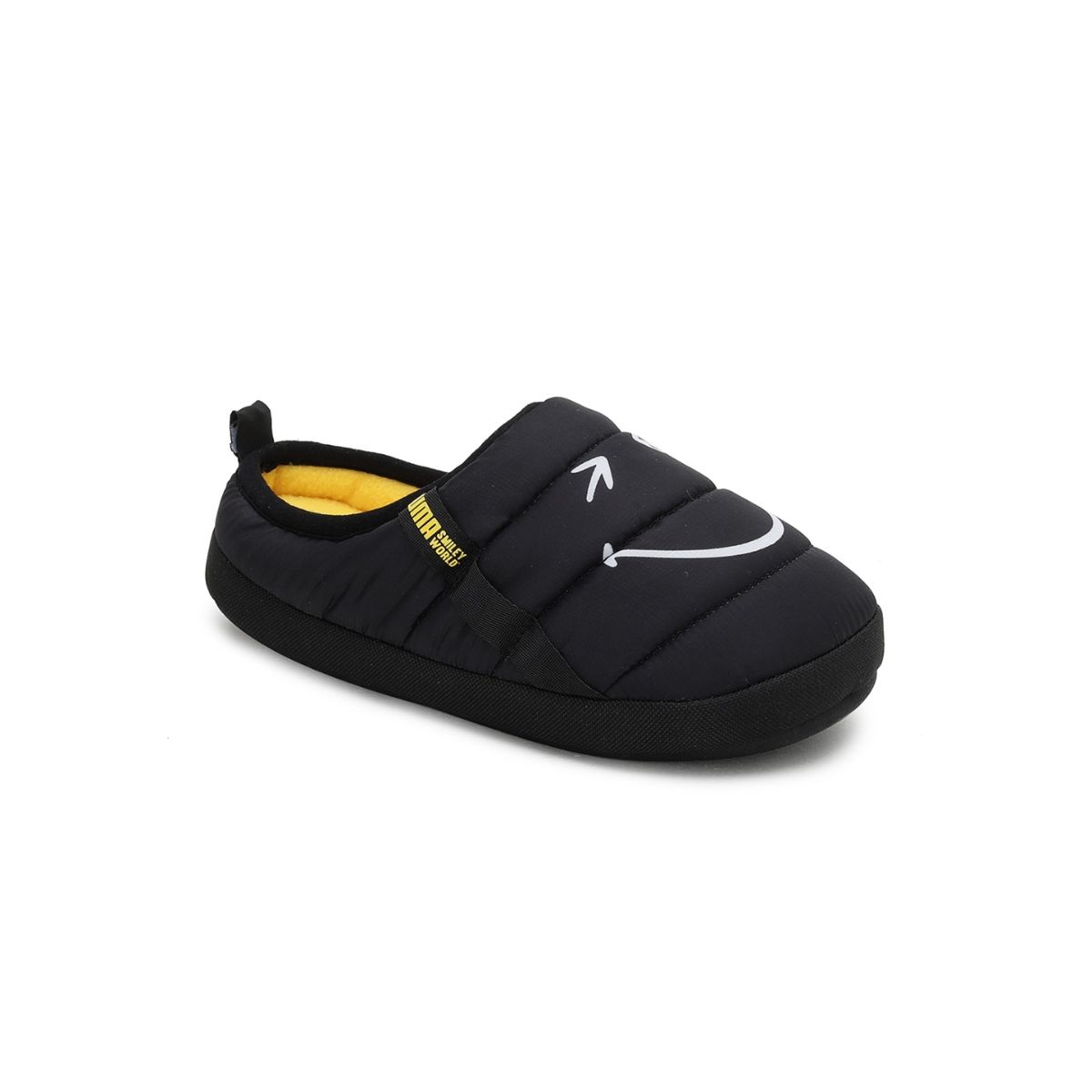 Puma Scuff Smileyworld Jr Unisex Black Clogs: Buy Puma Scuff ...