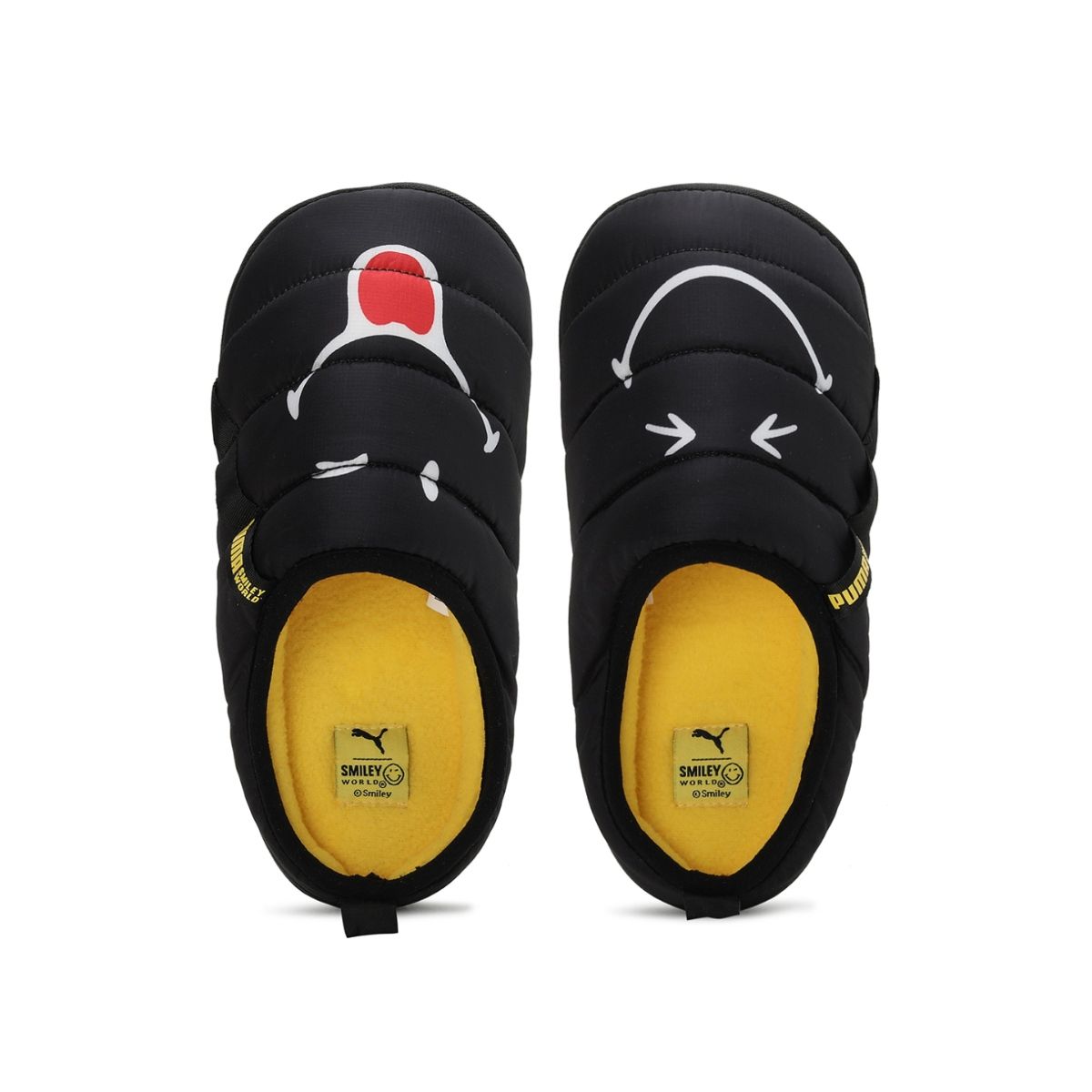 Puma Scuff Smileyworld Jr Unisex Black Clogs: Buy Puma Scuff ...
