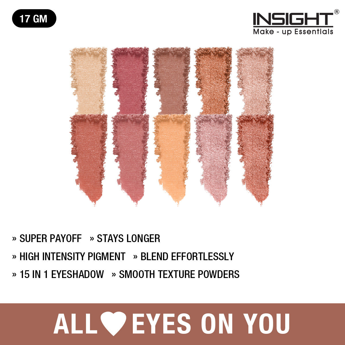 Buy Insight Cosmetics All Eyes On You Eyeshadow Palette Online