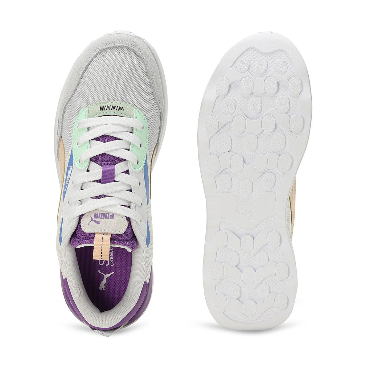 Buy Puma Run Tamed Platform Womens Grey Sneakers Online