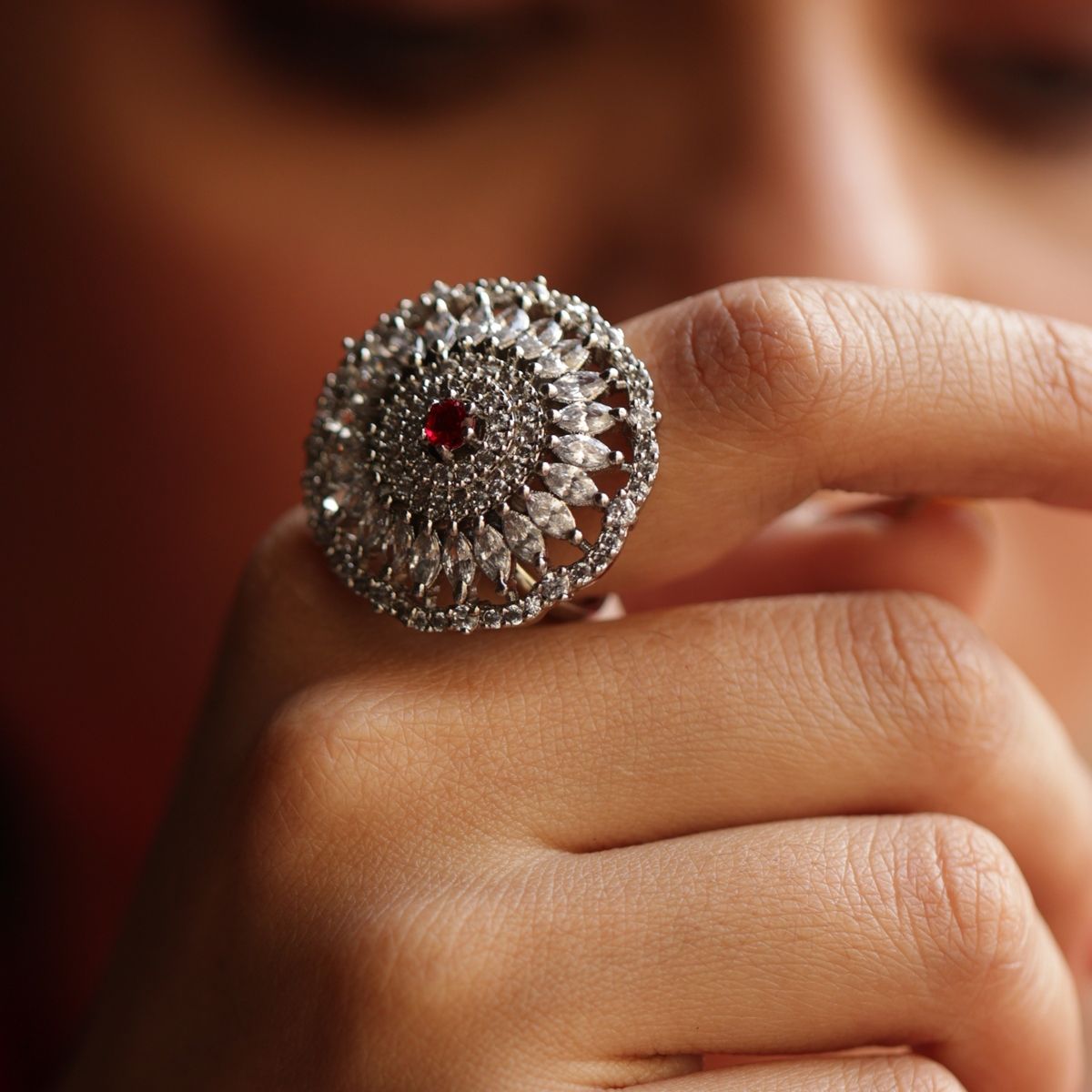 Gossip Shimmering Wheel of Fortune Ring: Buy Gossip Shimmering Wheel of ...